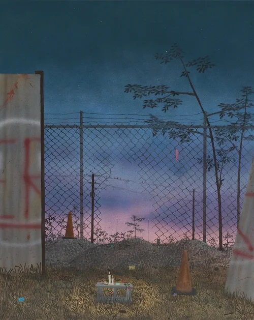 "Tiny Ghosts" group show 2022 — Roq La Rue Gallery