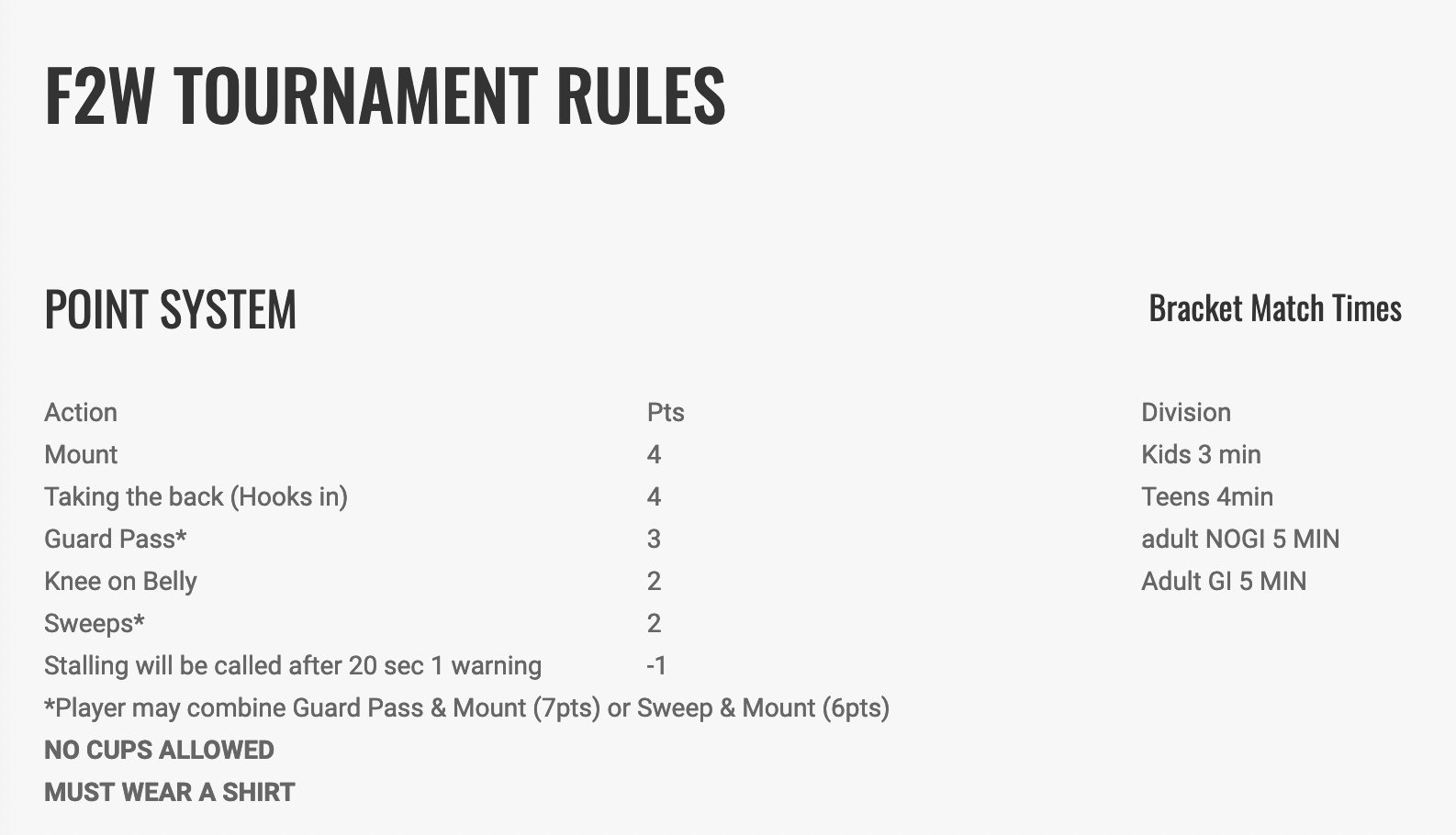 RMN Events | F2W COLORADO STATE CHAMPIONSHIPS