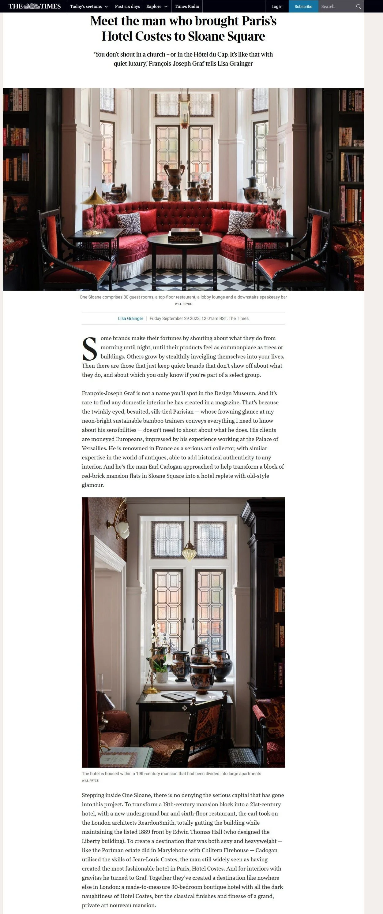 One Sloane Times ReardonSmith Architects One Sloane Times ReardonSmith Architects