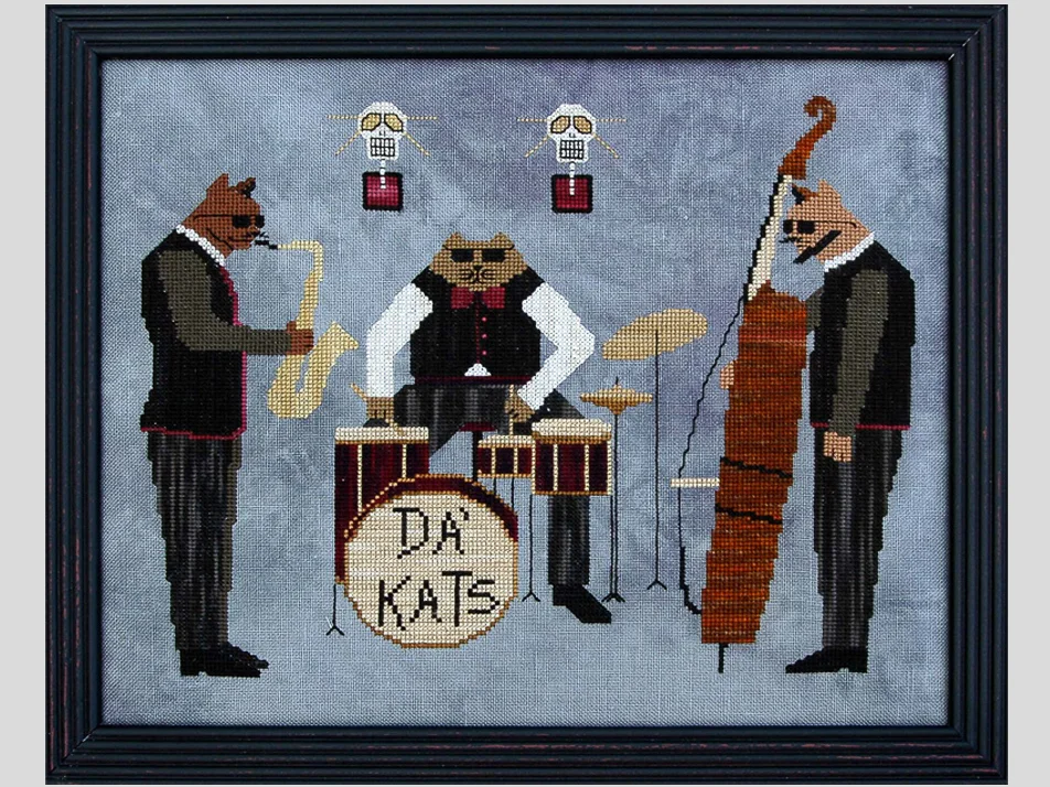 THE CRYPT CLUB Cross Stitch Patterns — Prairie Moon Needlework