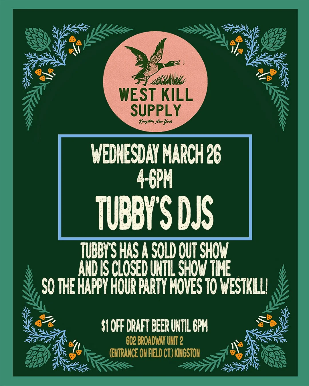 Music — Tubby's Kingston