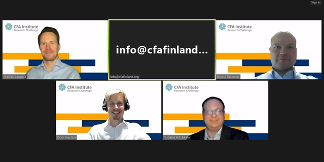 Local Research Challenge competition kicked off 8th November — CFA ...