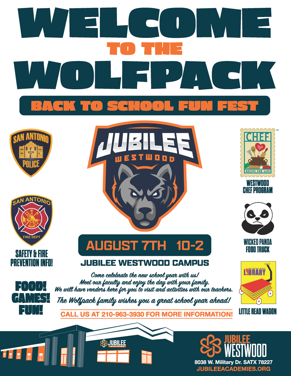 Jubilee-Westwood Welcome to the Wolfpack Fun Fest — Jubilee Academies