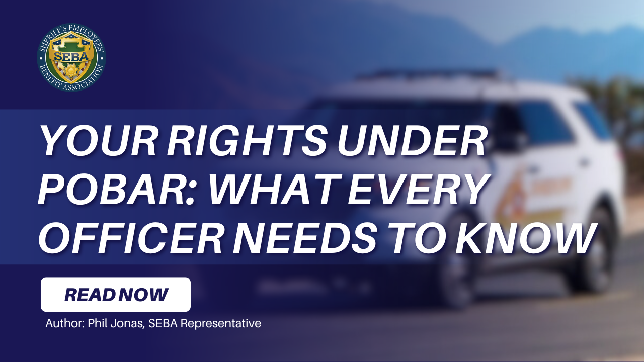 Your Rights Under POBAR: What Every Officer Needs to Know — Sheriff's ...