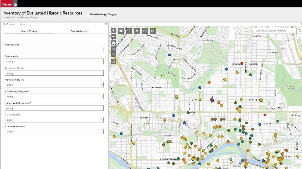 Inventory of Evaluated Historic Resources Map Gets a Refresh — Heritage ...