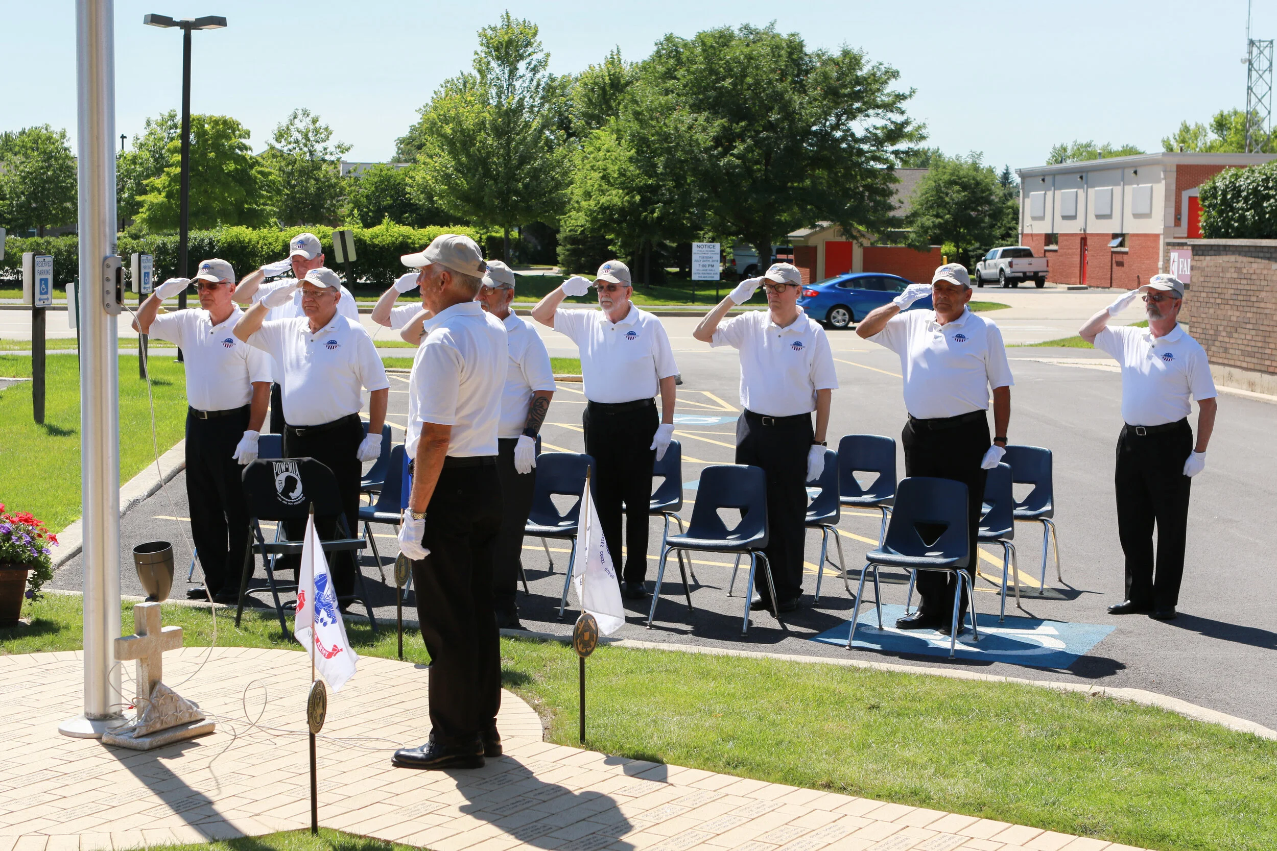 Walk of Honor Dedication Ceremony Photos — Veterans Voices Military Group