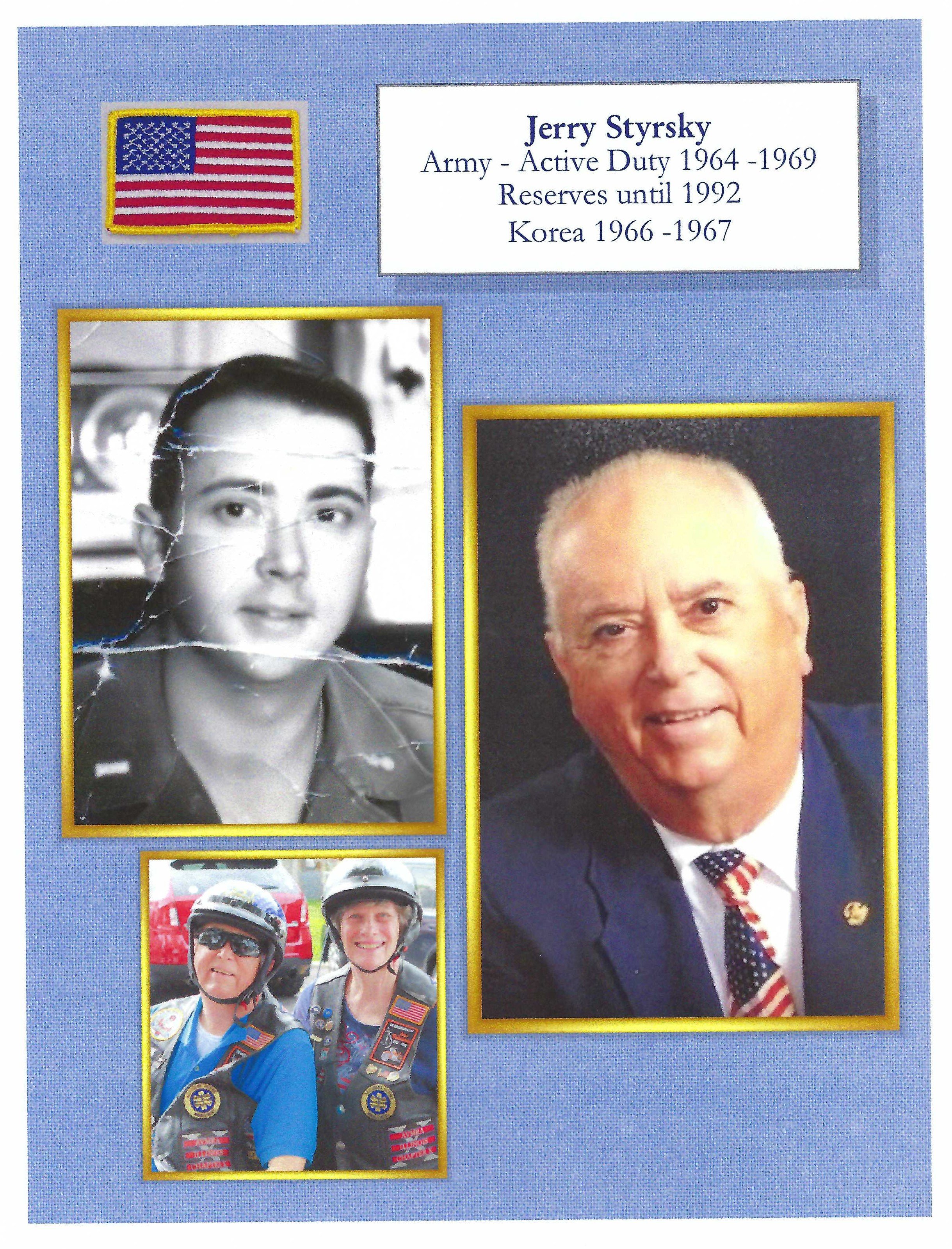 Jerry Styrsky — Veterans Voices Military Group