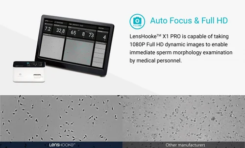 LensHooke X1 Pro - The Worlds Smallest Semen Quality CASA Analyser ...