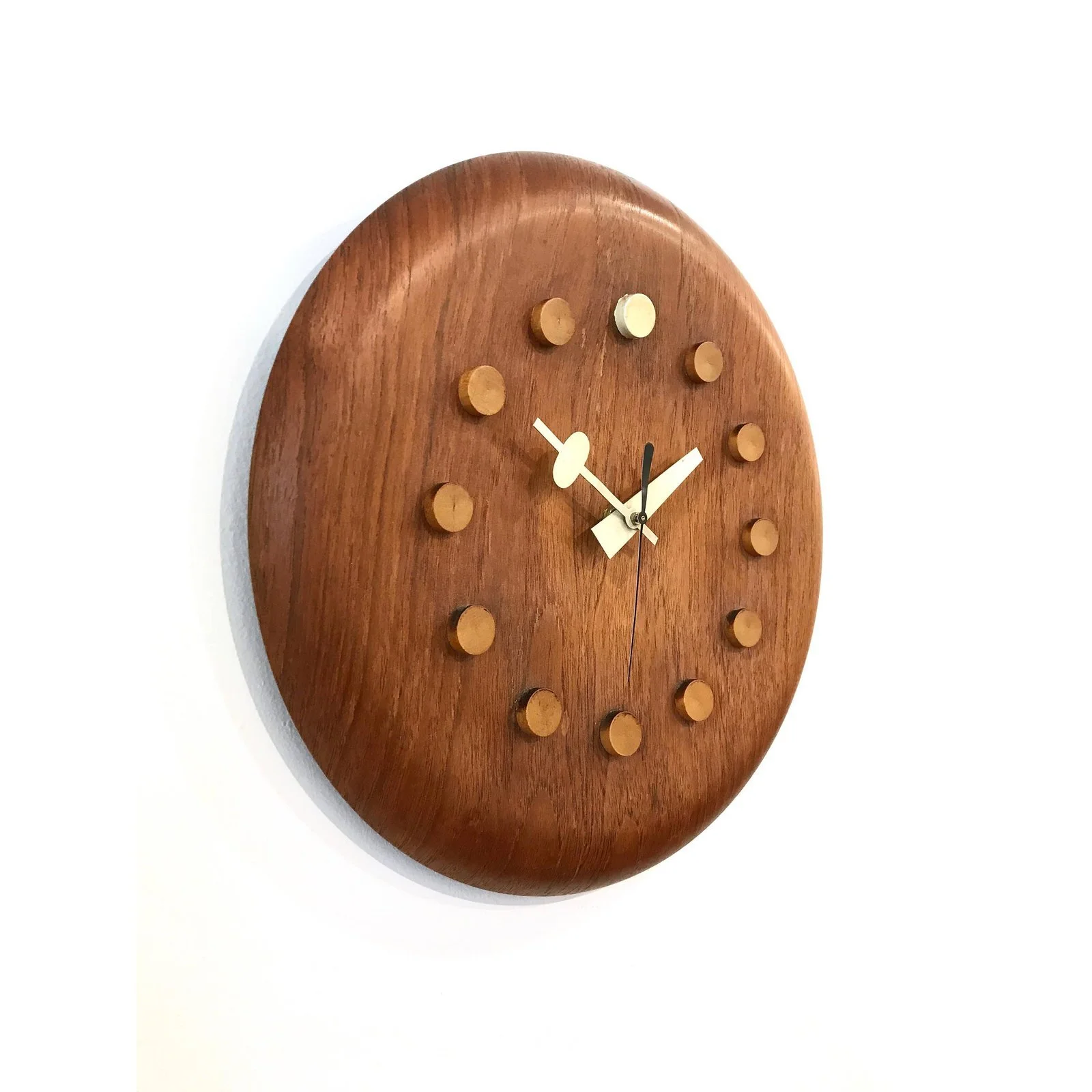Mid Century Modern Slat Wall Clock — The S. pace Detroit
