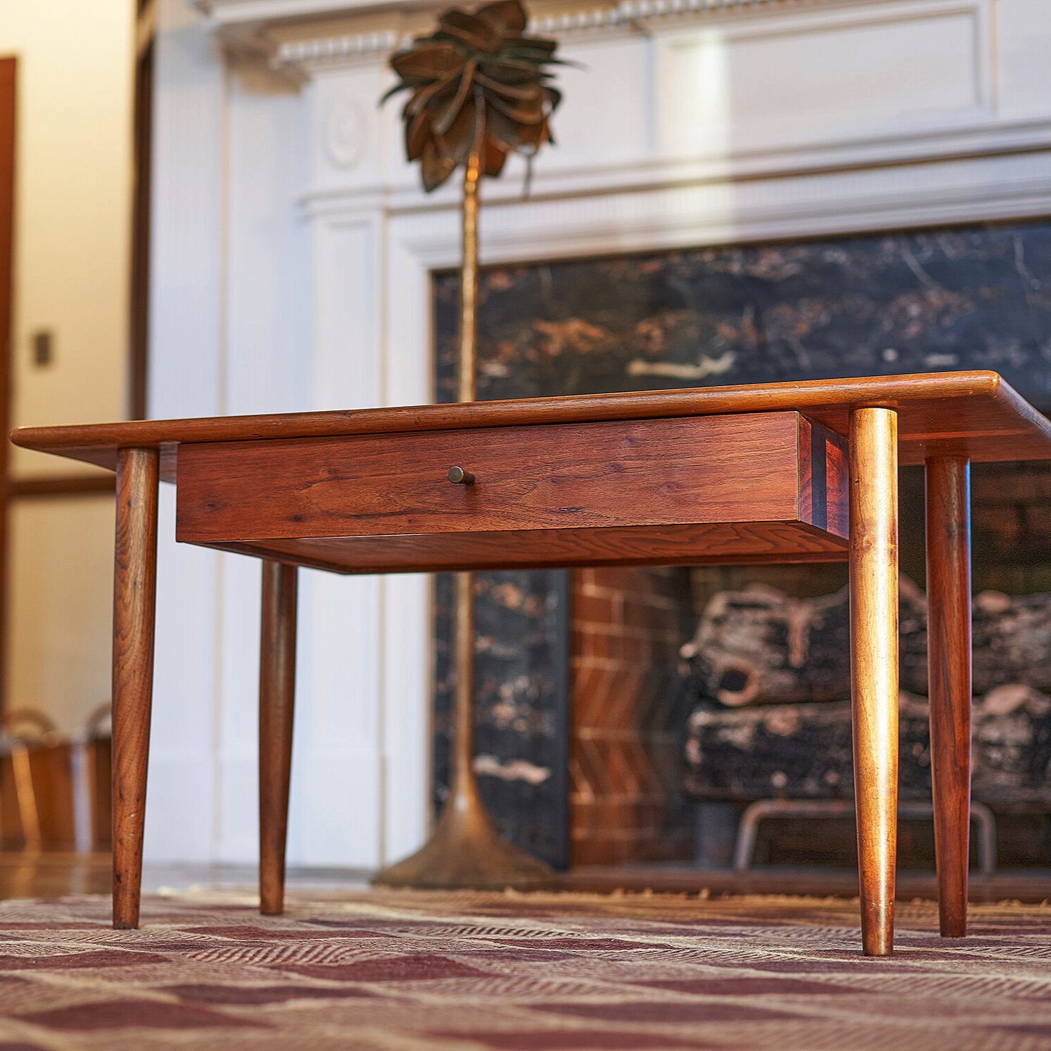 Sam Maloof Coffee Table with Single Drawer circa 1955 — The S. pace Detroit