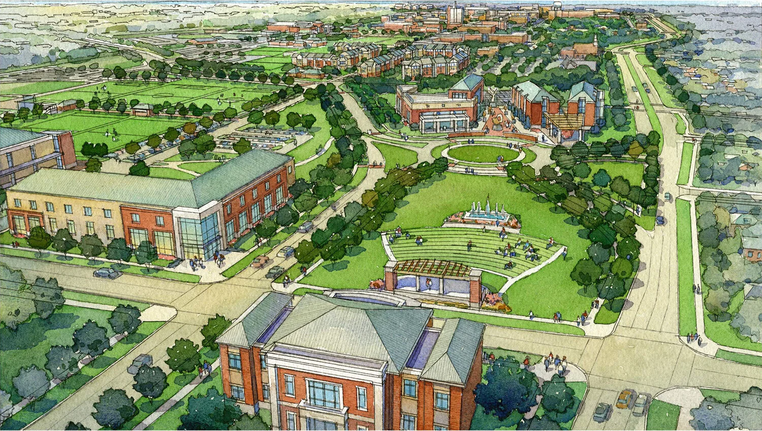 Jackson State University Master Plan — Dale Partners Architects, PA