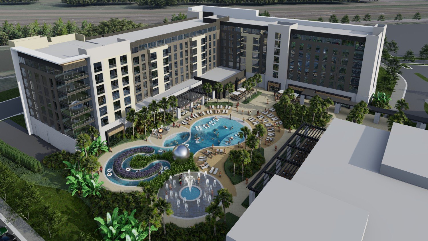 Embassy Suites at Landers Center — Dale Partners Architects, PA