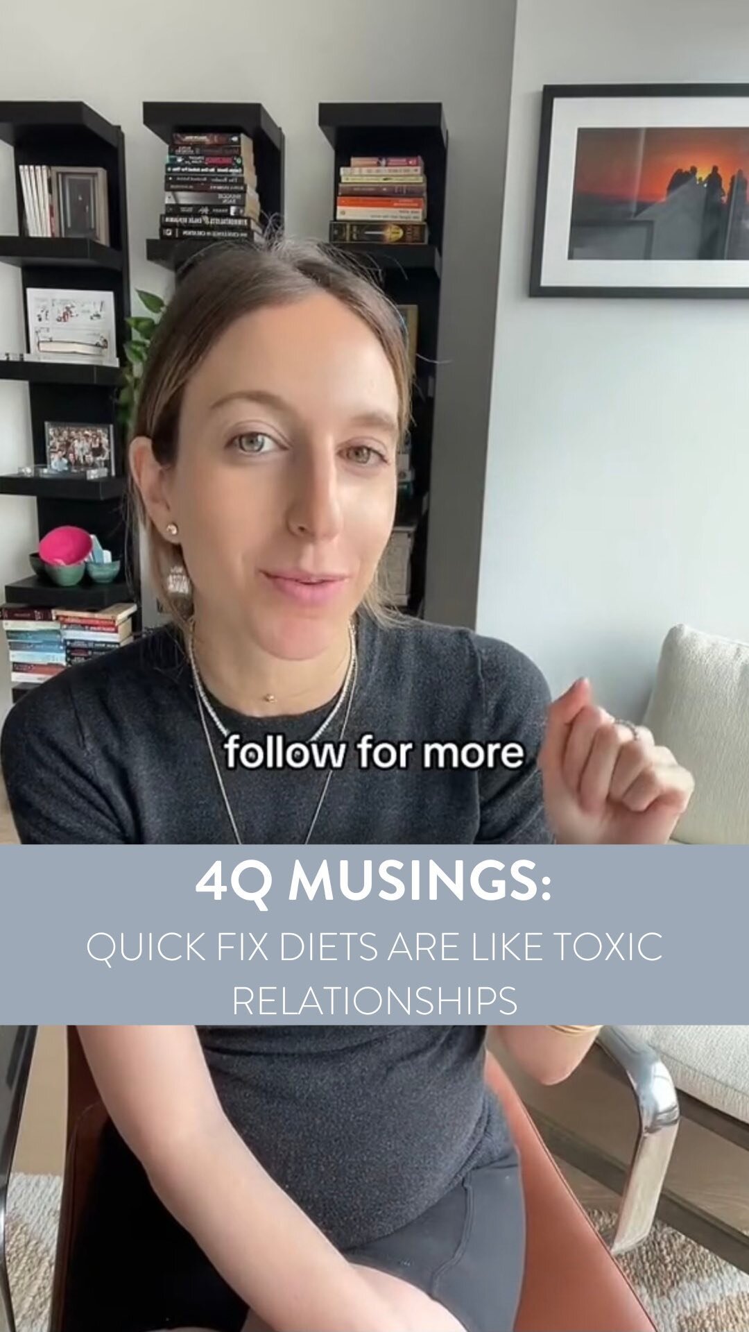 The 4Q Method. Weight loss method by New York Dietitian Nutritionist Allison Gross.