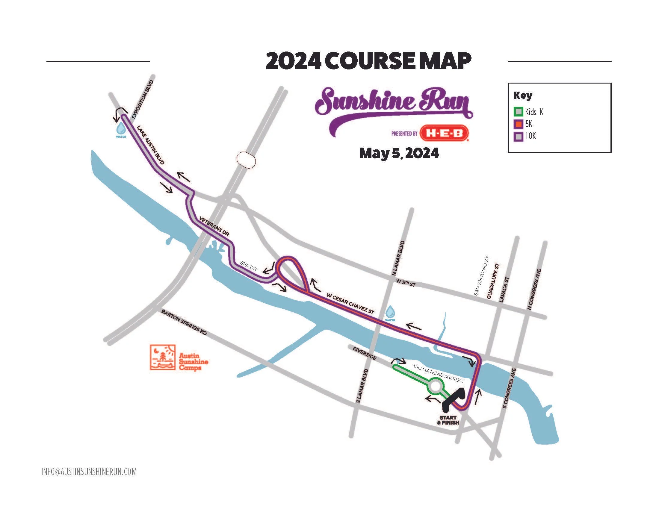 Course Map — Sunshine Run