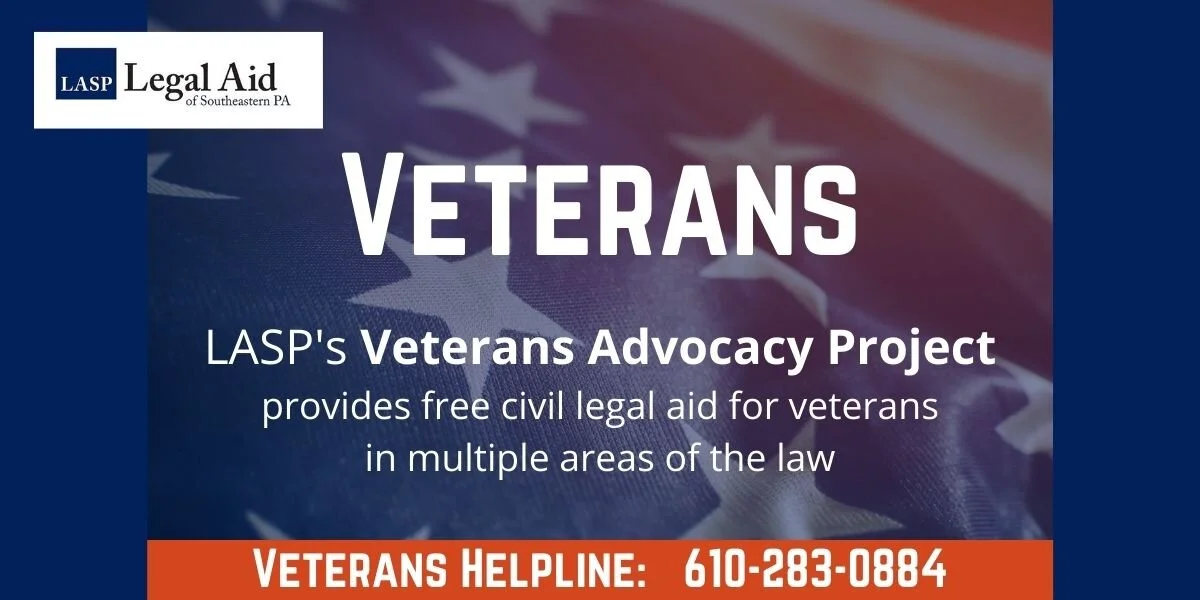 Veterans — Legal Aid of Southeastern Pennsylvania