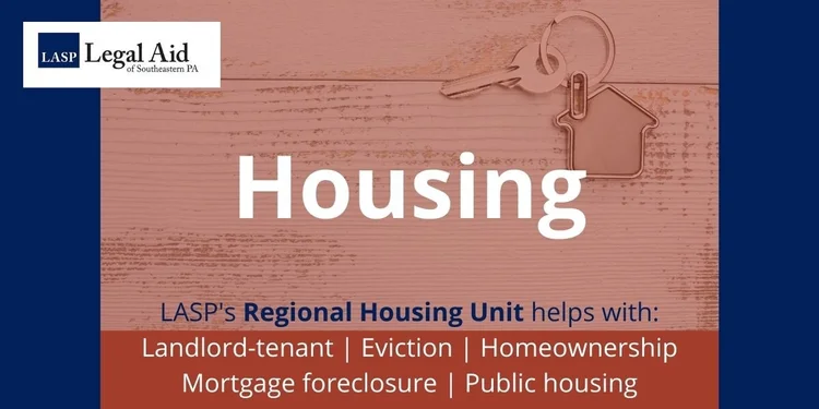 Housing — Legal Aid of Southeastern Pennsylvania