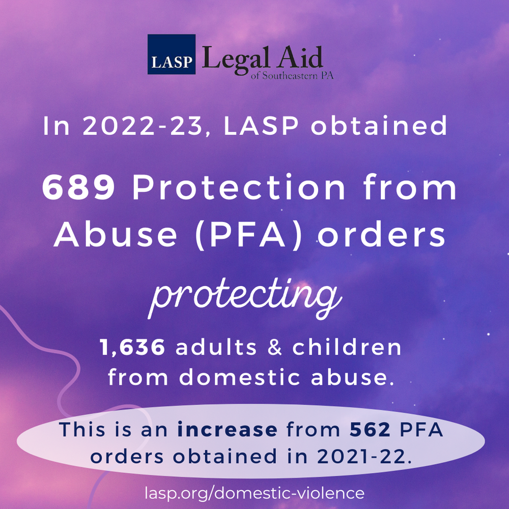 Domestic Violence — Legal Aid of Southeastern Pennsylvania