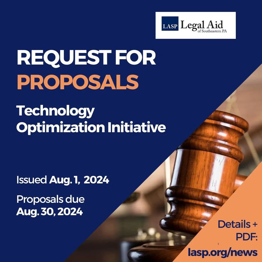 Request for proposals (RFP): Technology Optimization Initiative — Legal ...