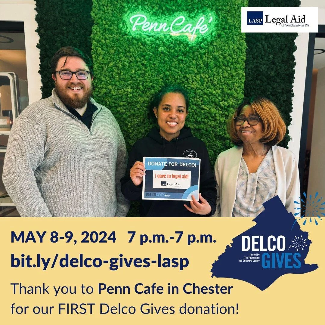Delco Gives - May 6-7, 2026 — Legal Aid of Southeastern Pennsylvania