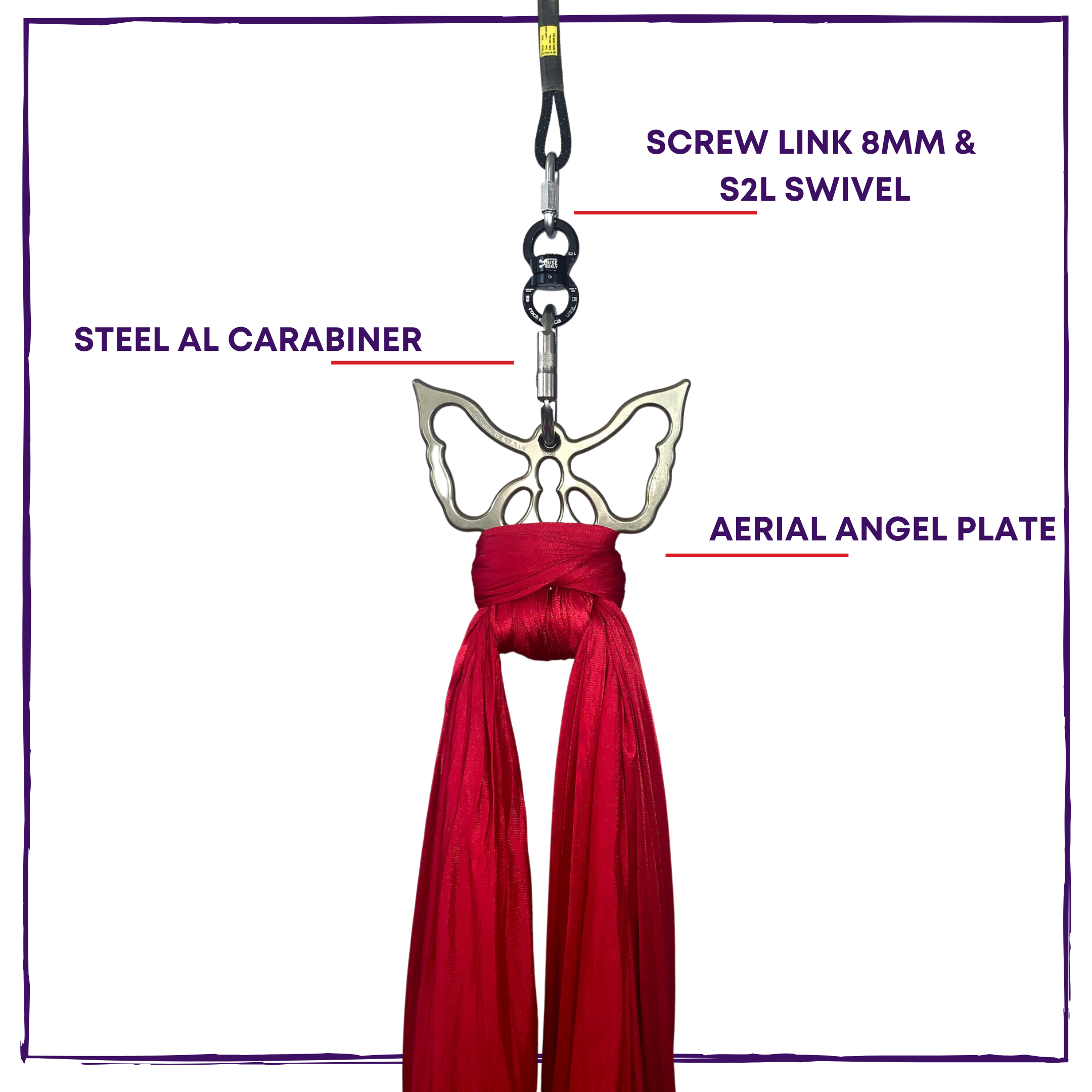 Aerial Dance Kits, Fabric & Apparatuses — Vertical Art Dance