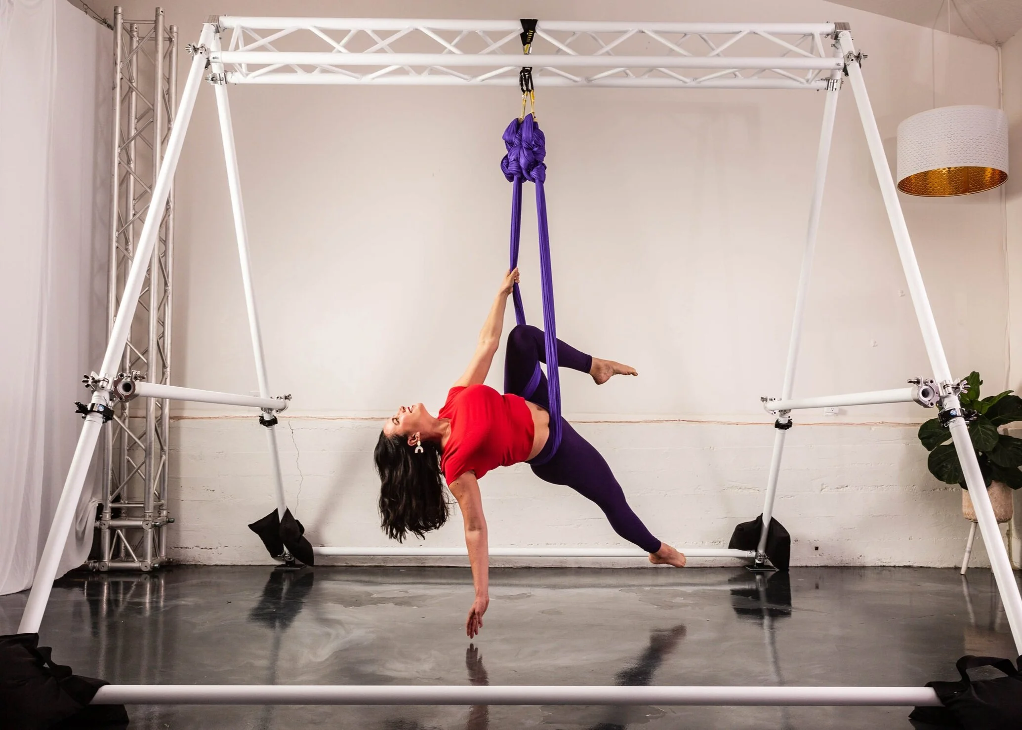 The Most Versatile Portable Aerial Dance & Fitness Rig! — Vertical Art ...