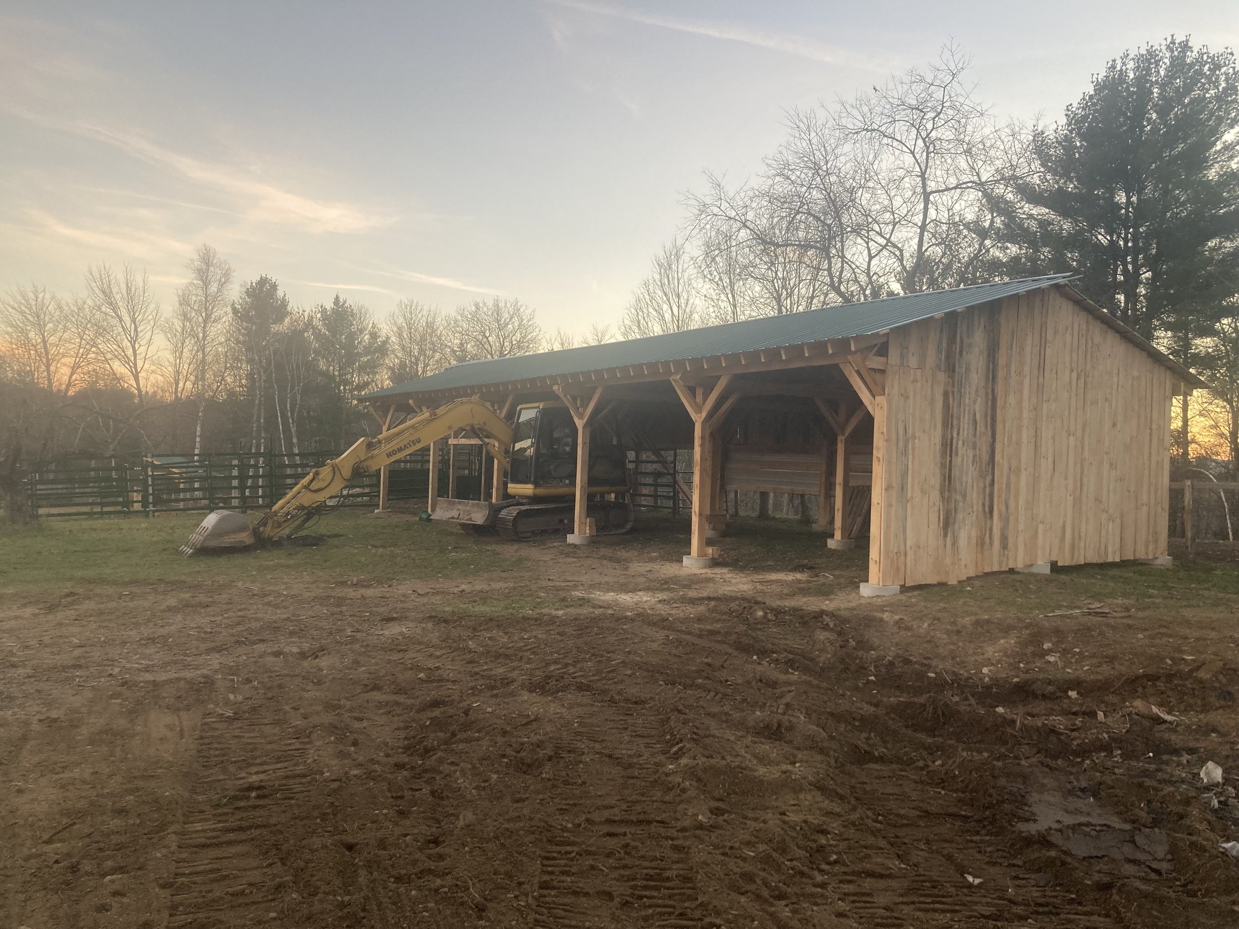 Pole Barn — Full Armor Farm