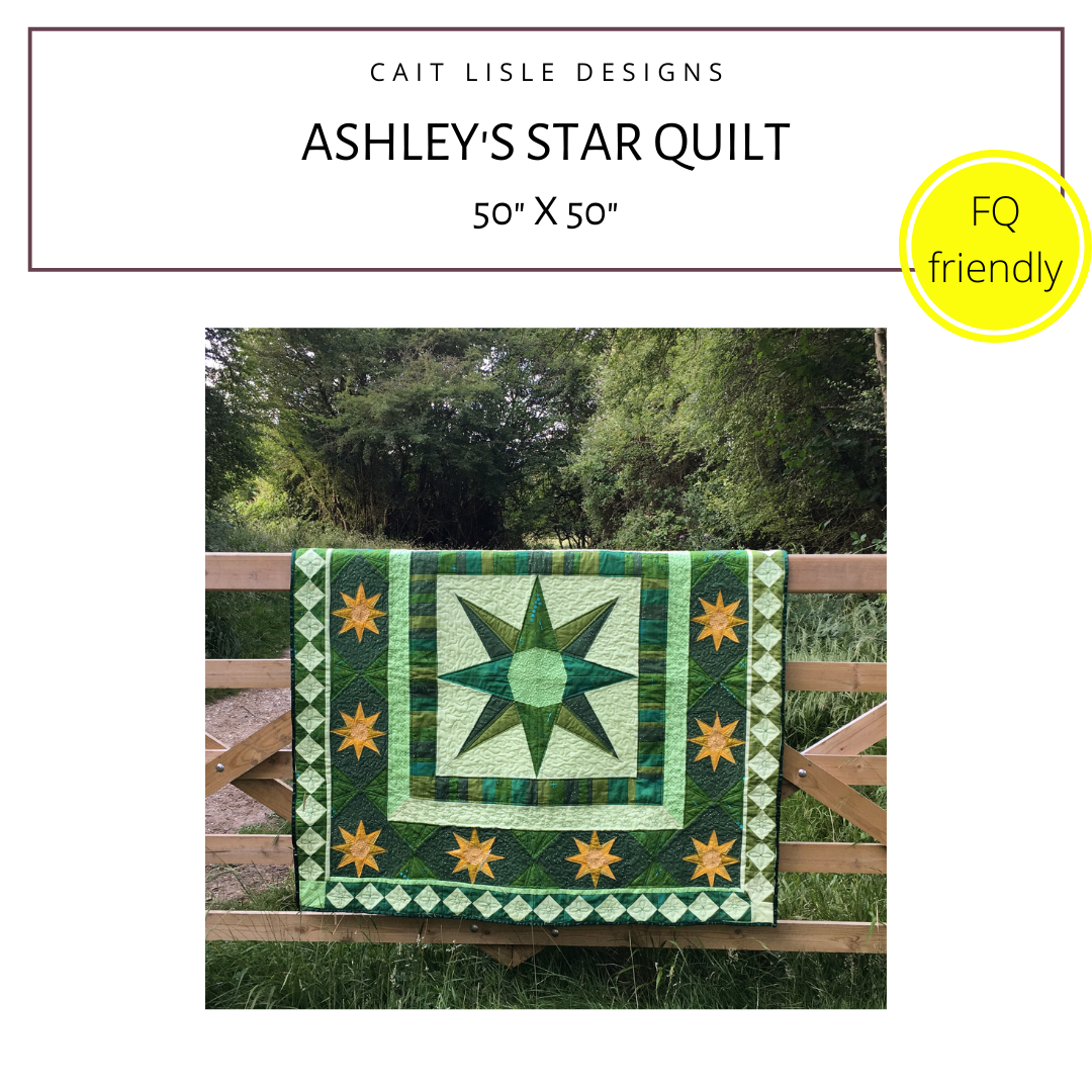 Ashley's Star Mini Quilt Pattern — Cait Lisle Designs