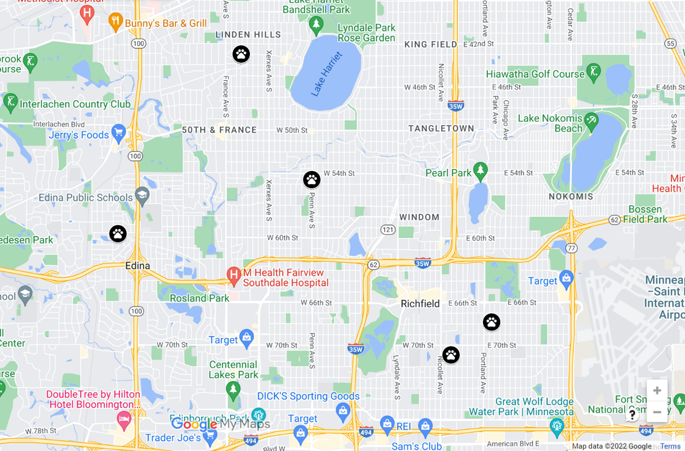 Cooper's Quick Stop Dog Library — Things I made