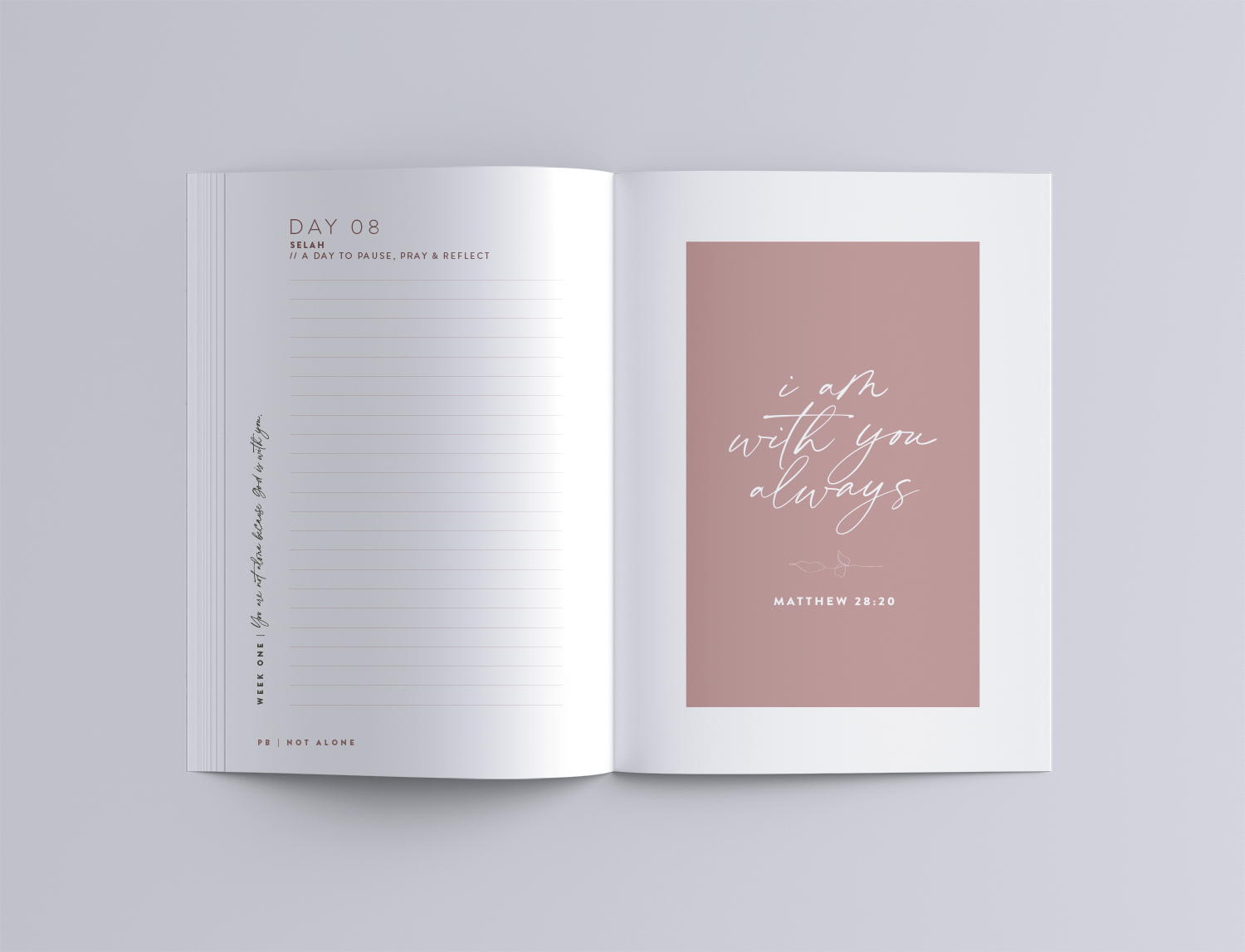 Thank You Page | Devotional — The Morning