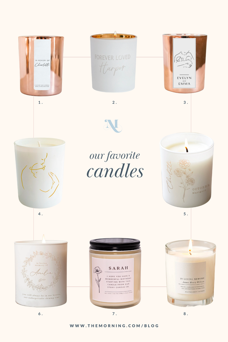 Our Favorite Candles for Honoring A Baby's Life | Wave of Light October ...