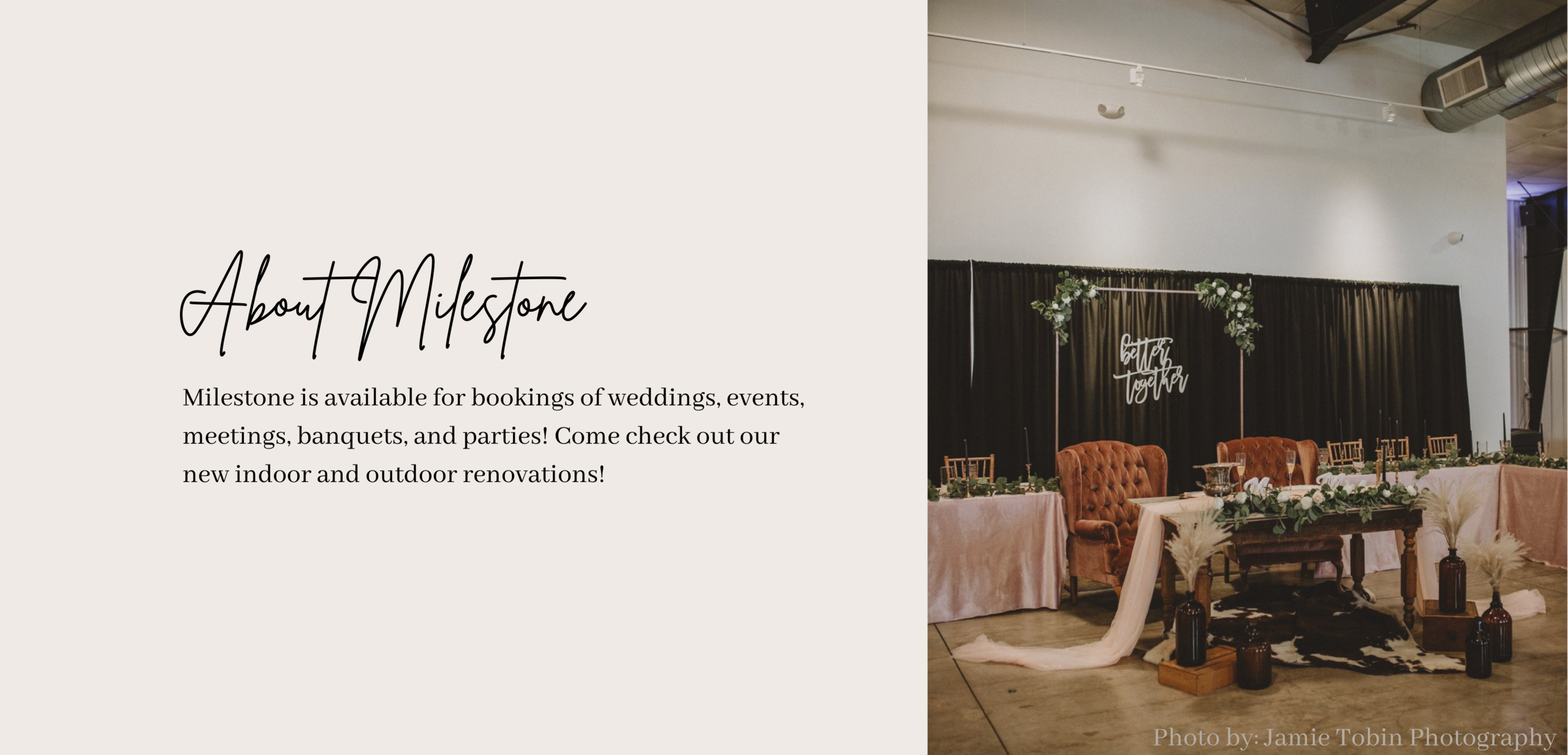 Milestone Event Center