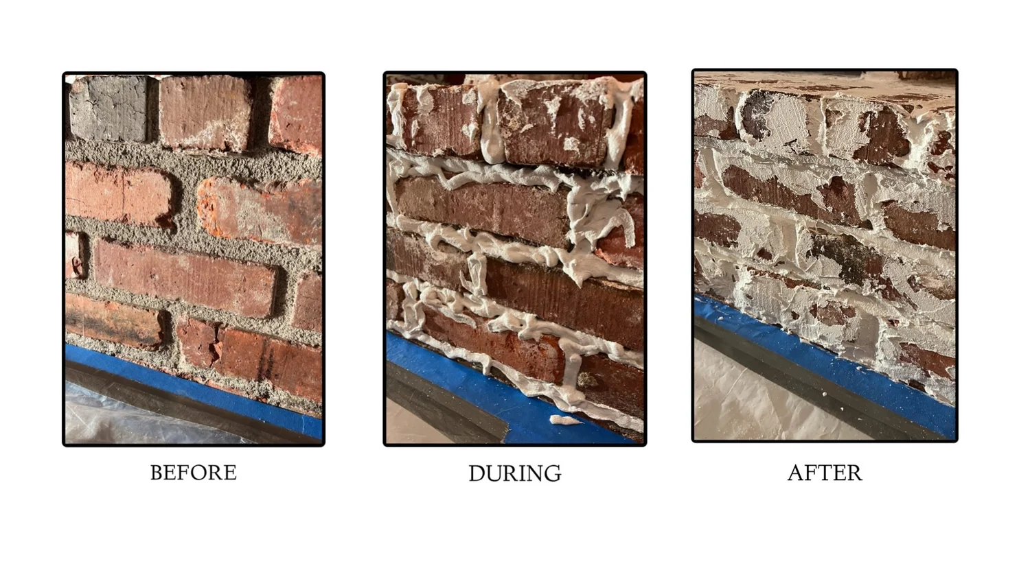 How to German Schmear a Brick Fireplace — Brittanya Tammearu