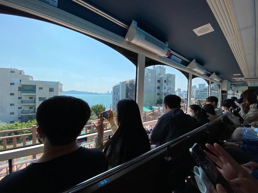 Experiencing the Heaundae Beach Train in Busan (2023)