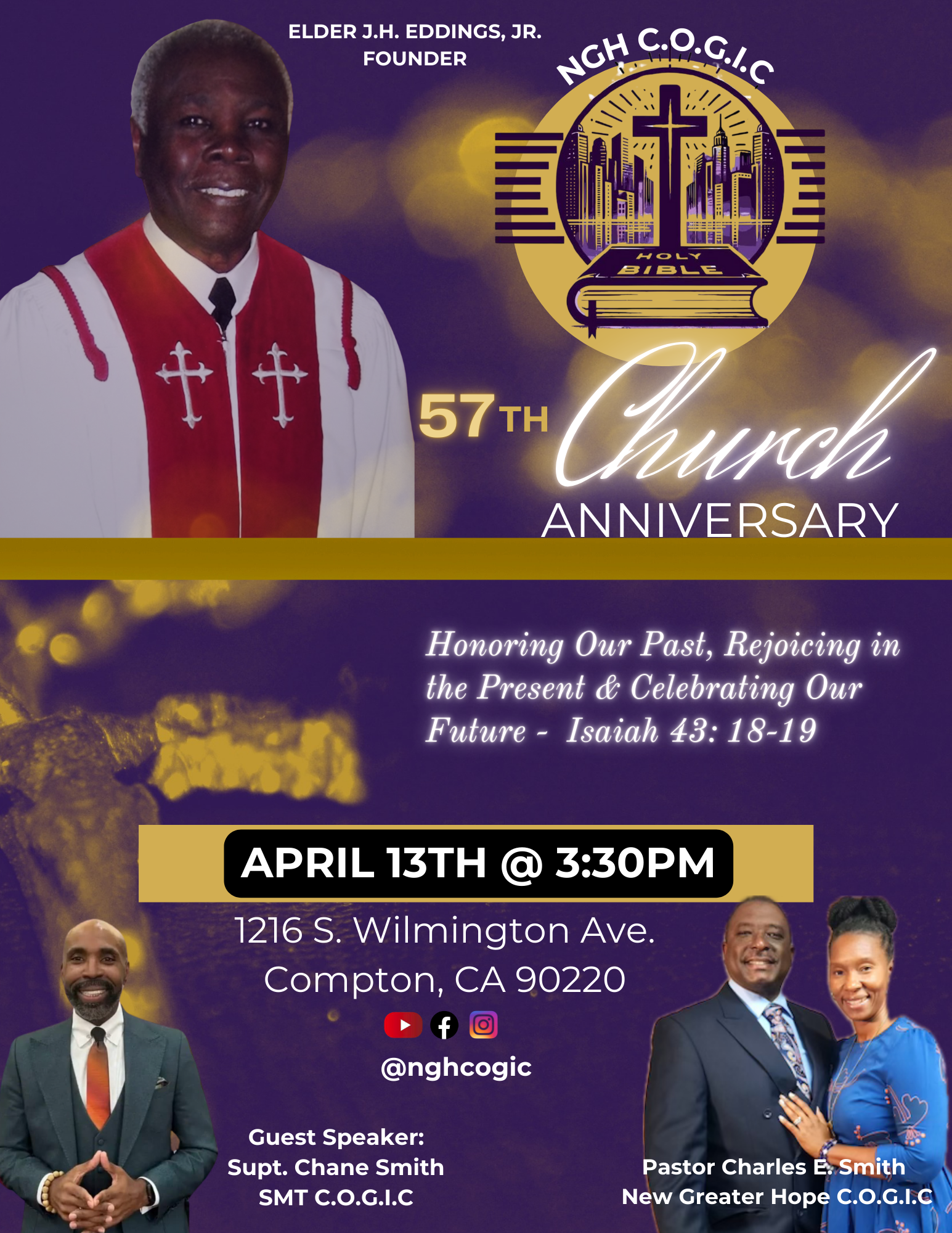 Calendar — New Greater Hope COGIC