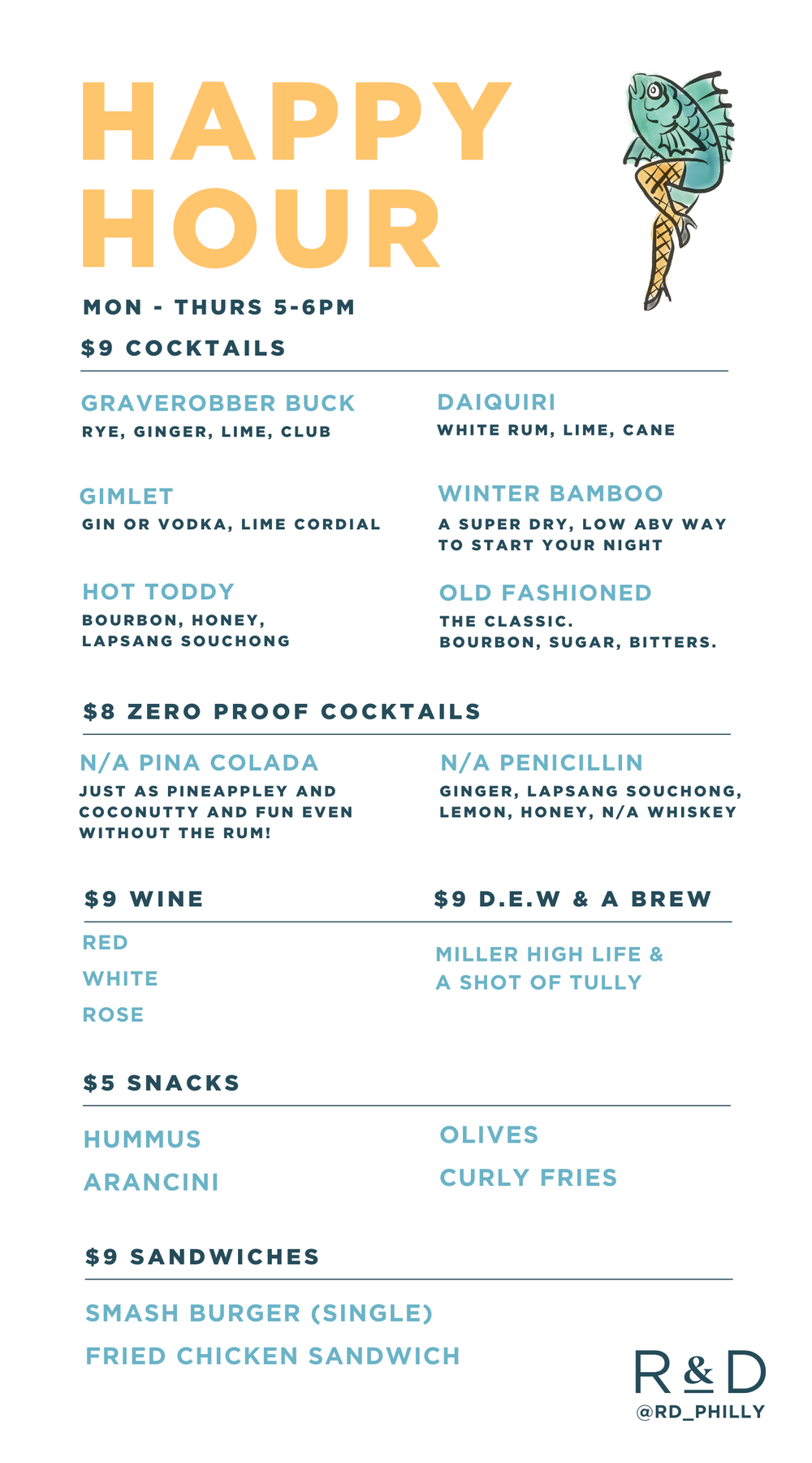Happy Hour — R&D Philly