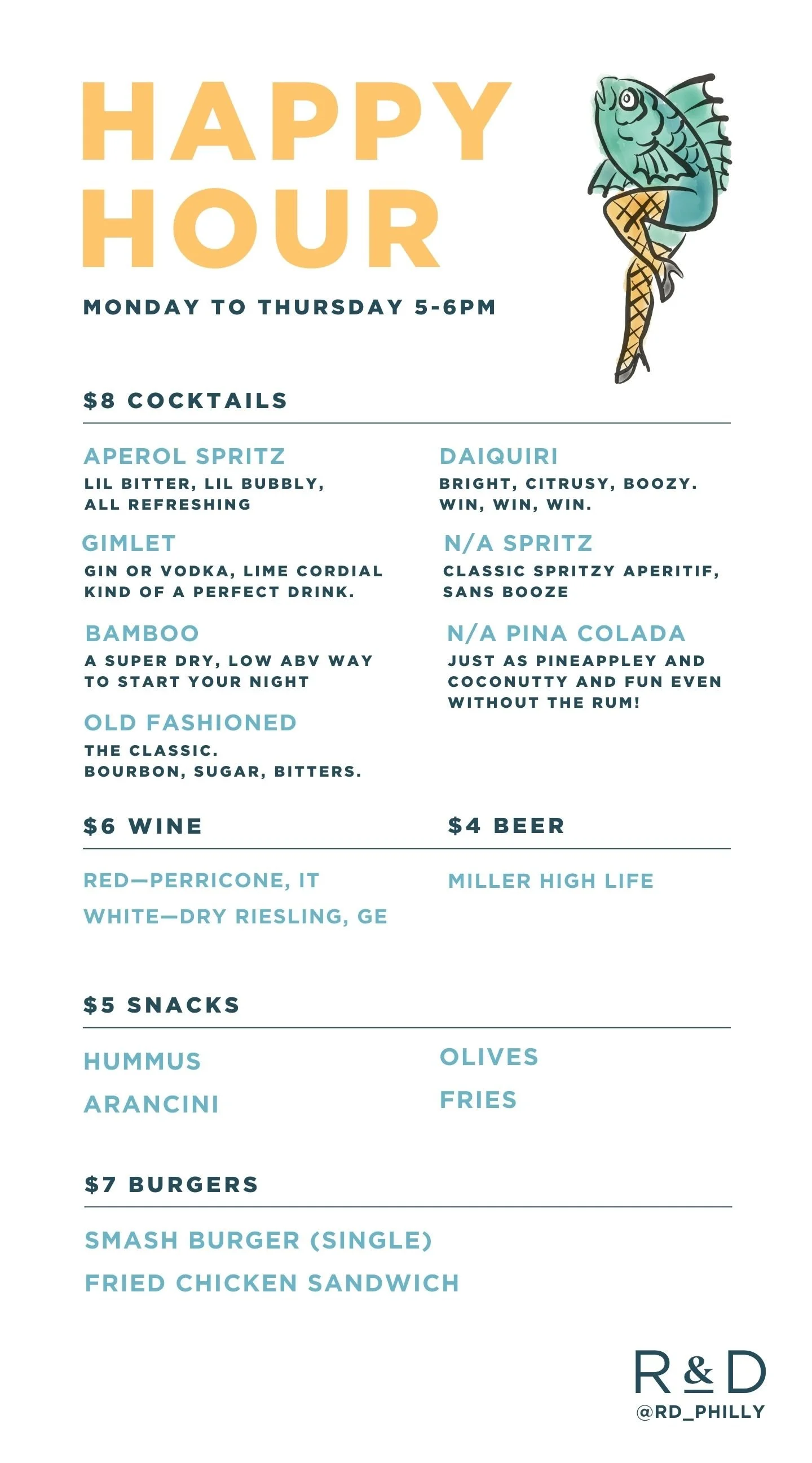 Happy Hour — R&D Philly