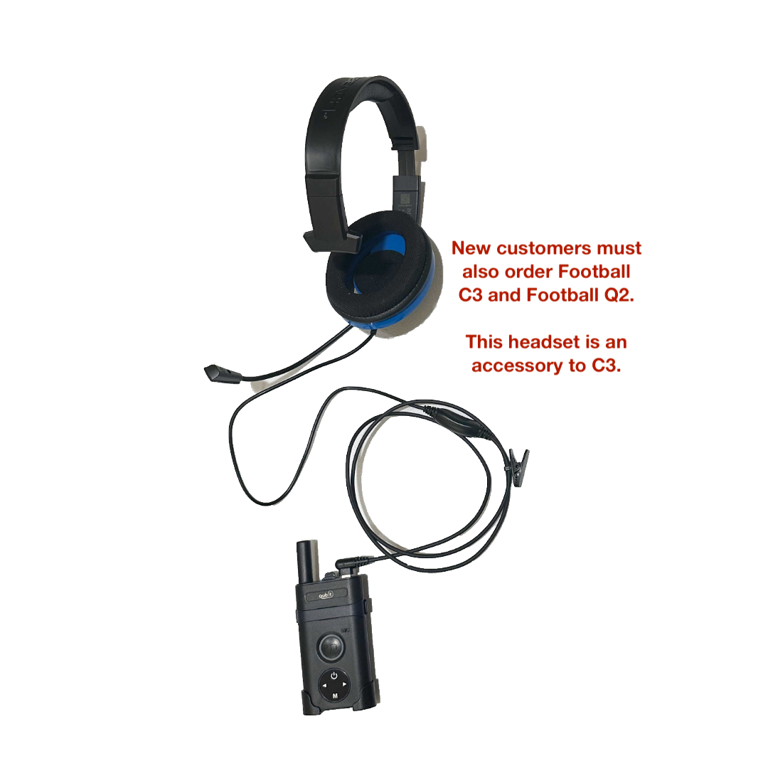 Coach to Player Helmet Communication for Football | Headset, Speaker ...