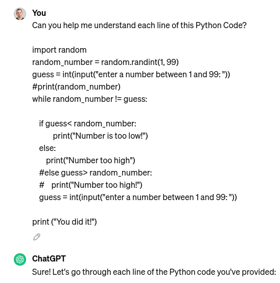 ChatGPT the coding Teacher? — JonLaRue.com