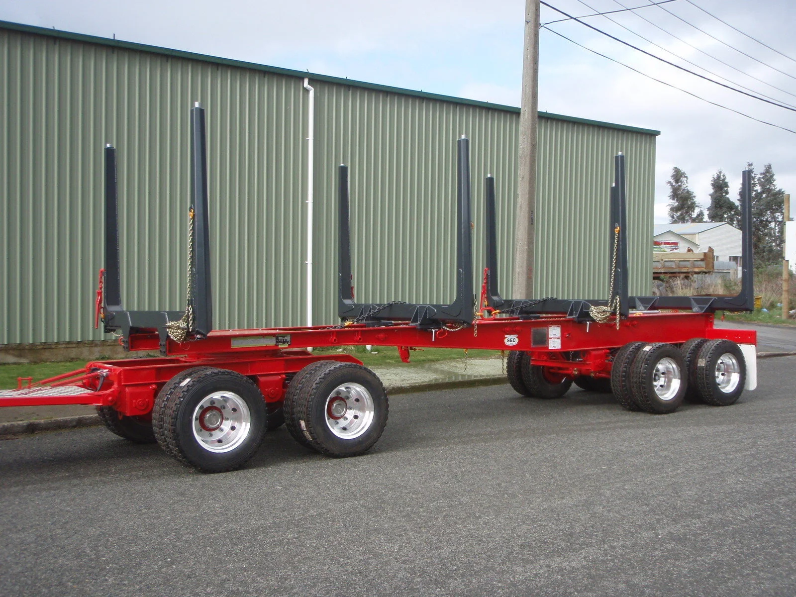 SPEC LOG TRAILERS — SEC