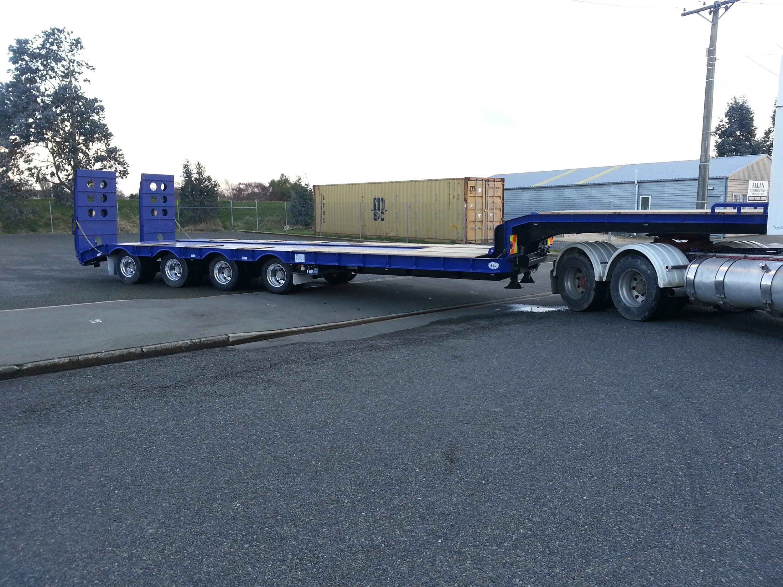 SPEC TRANSPORTER - SEMI TRAILERS — SEC