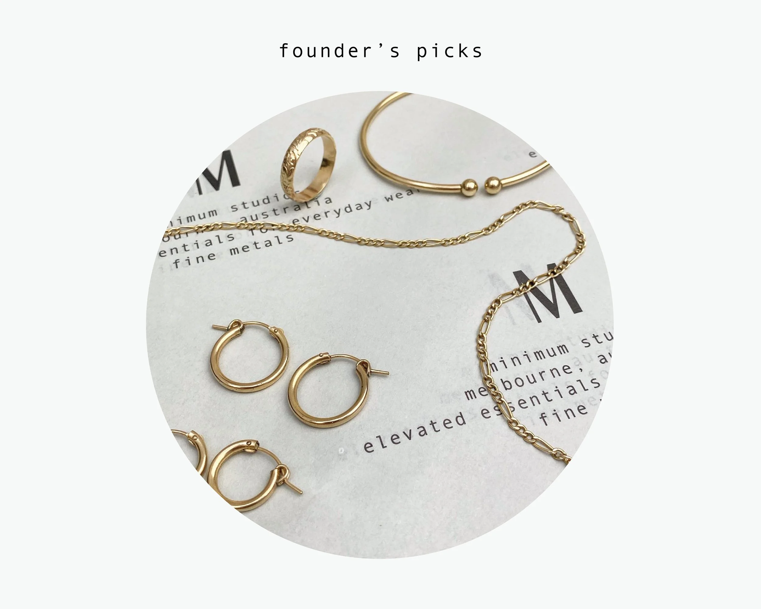 Gold Filled Jewellery Australia | Minimum Jewellery