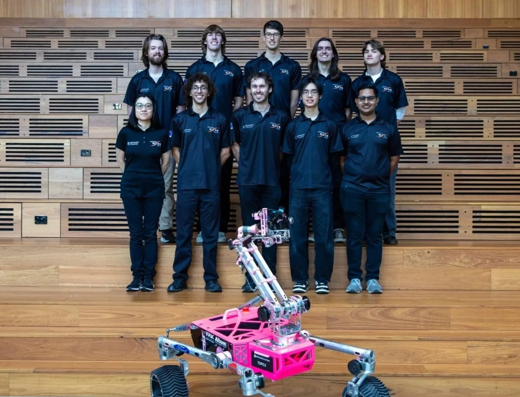Team Breakdown — Monash Nova Rover