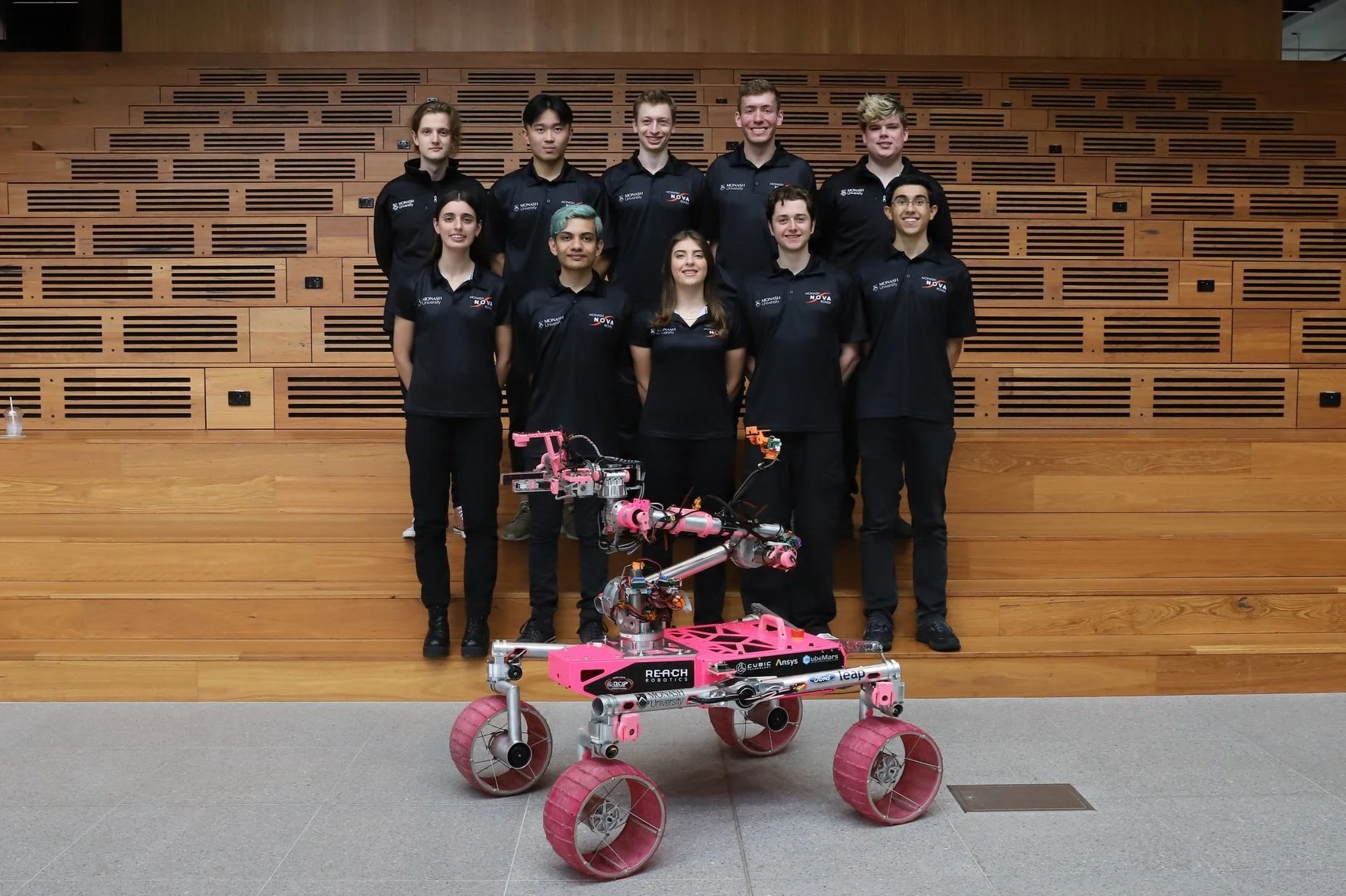 Team Breakdown — Monash Nova Rover