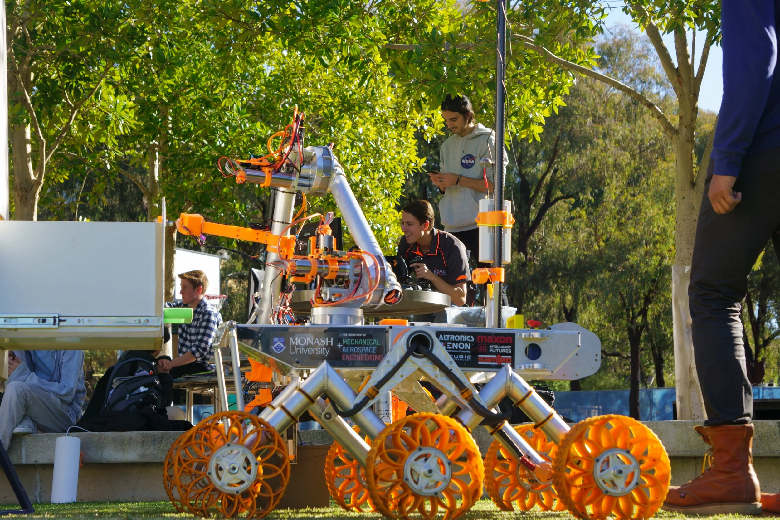 Team Breakdown — Monash Nova Rover