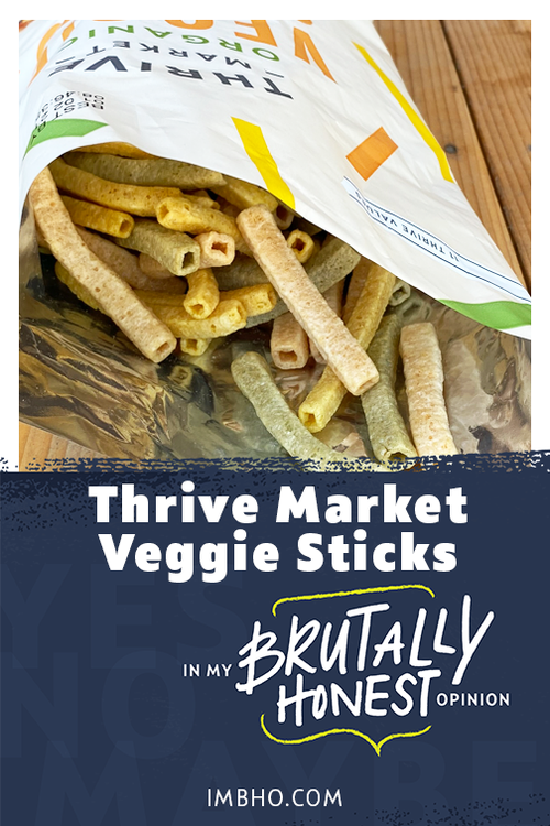 Anyone for a veggie stick? — In my BRUTALLY HONEST opinion
