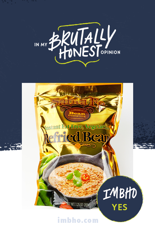 Two-ingredient refried beans — In my BRUTALLY HONEST opinion