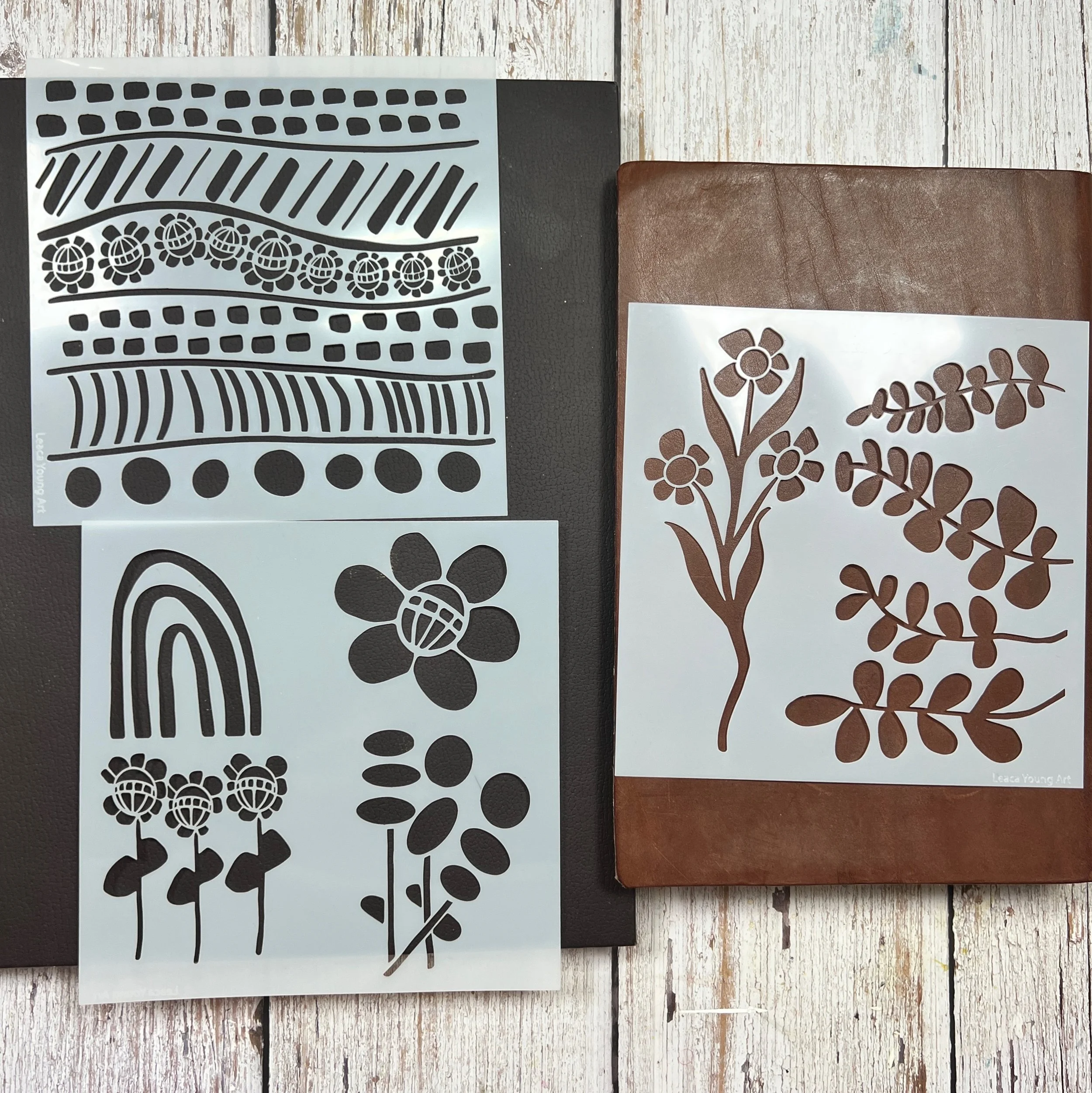 Collage Doll Stencils — leaca young art