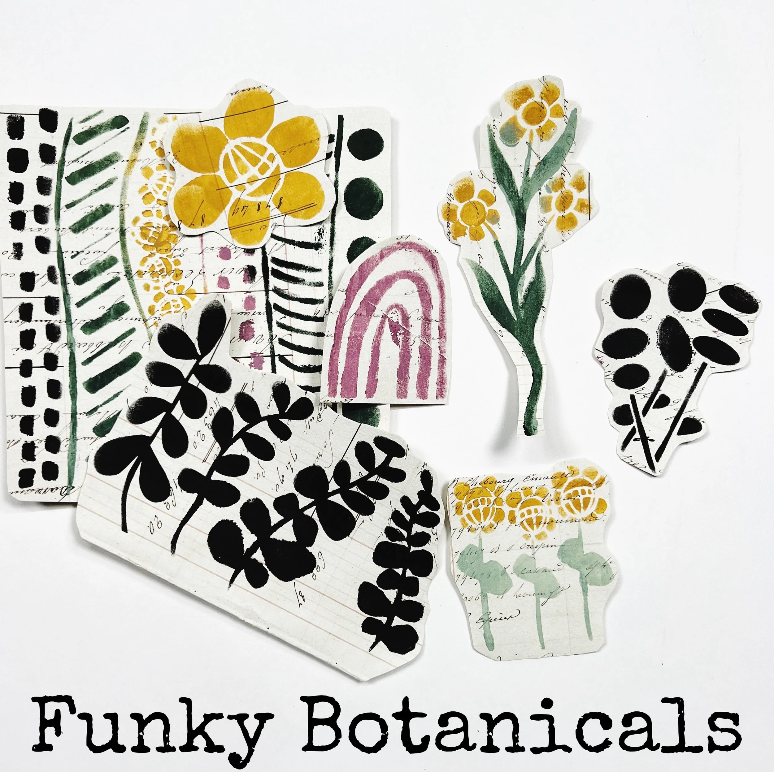 Collage Doll Stencils — leaca young art