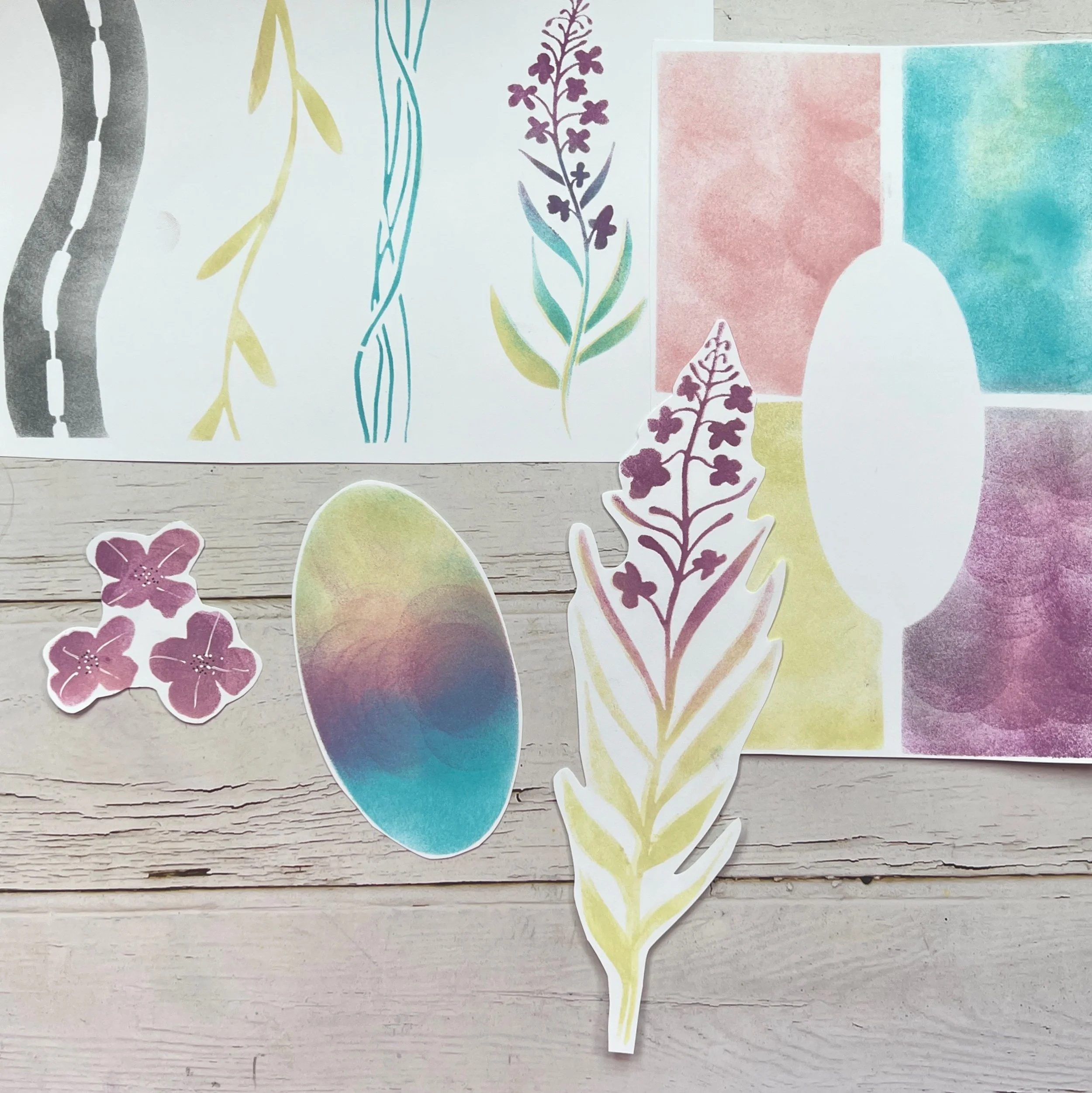 Season Stencil Set — leaca young art