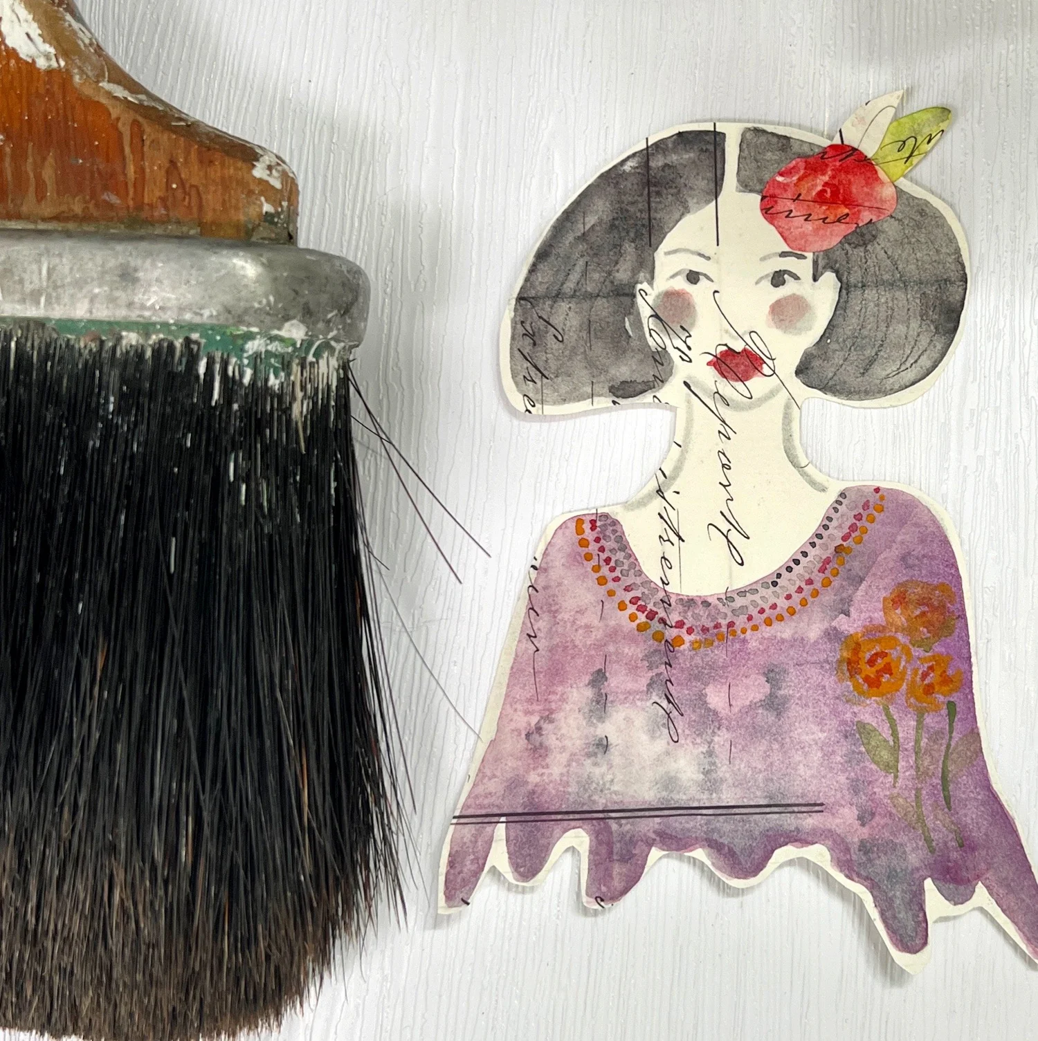 Collage Doll Stencils — leaca young art